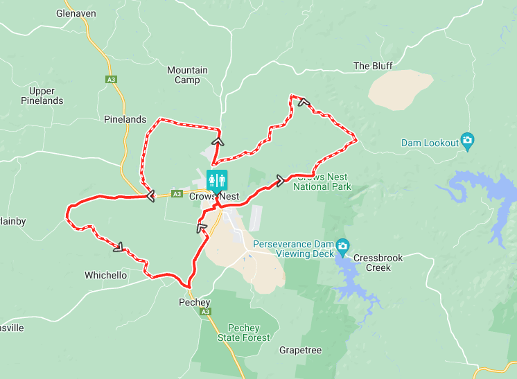 Crows Nest scenic gravel loop – Bicycle Queensland