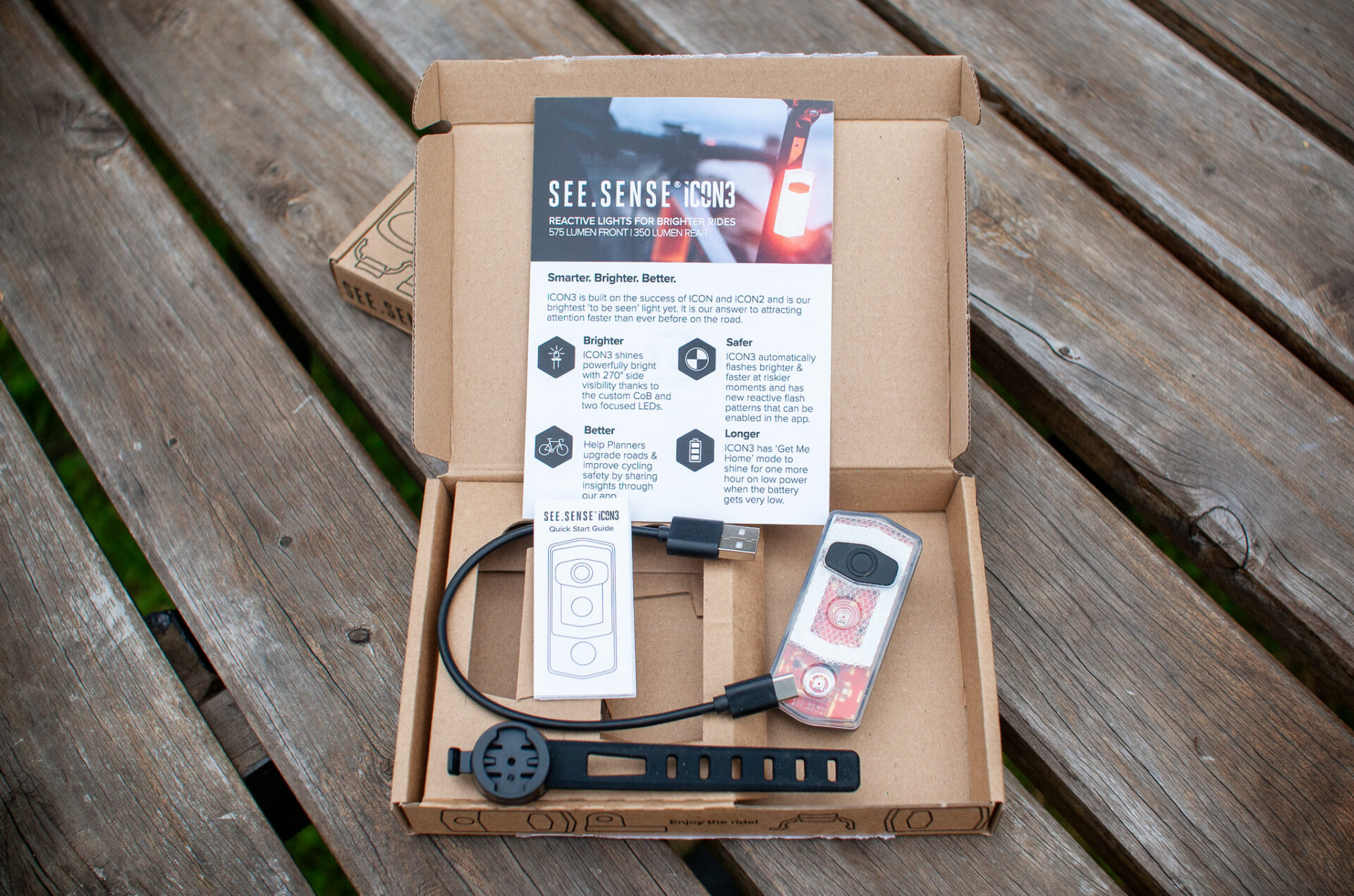 WIN 1 of 4 See.Sense ICON3 lights! – Bicycle Queensland