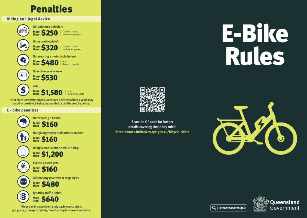 Queensland Government E-bike Rules – Bicycle Queensland