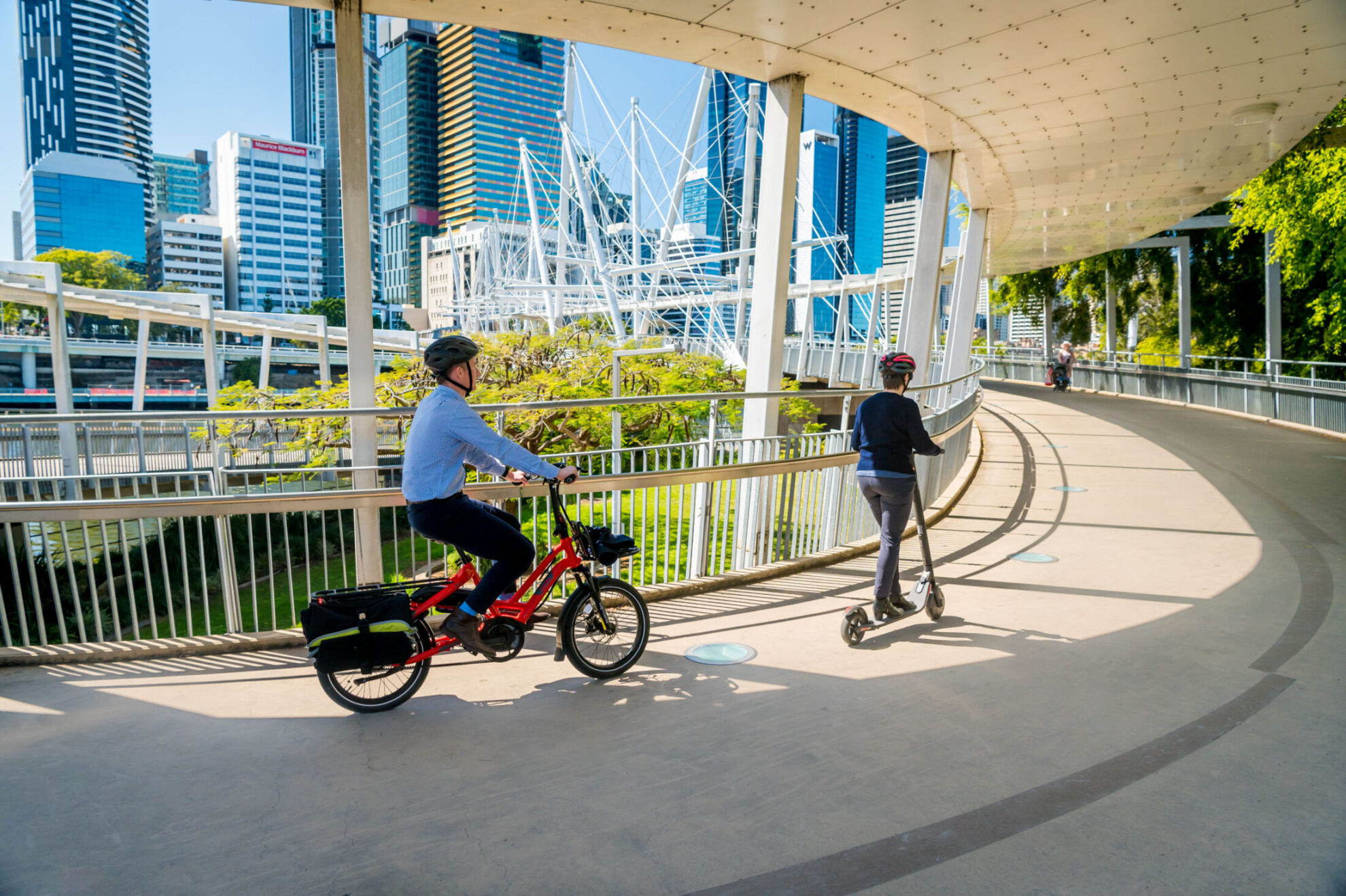 Bicycle Queensland meets with Minister Mickelberg – Bicycle Queensland