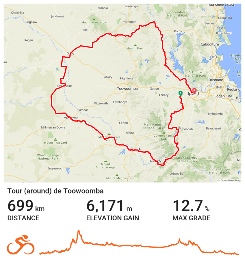 Toowoomba multi-day tour – Bicycle Queensland